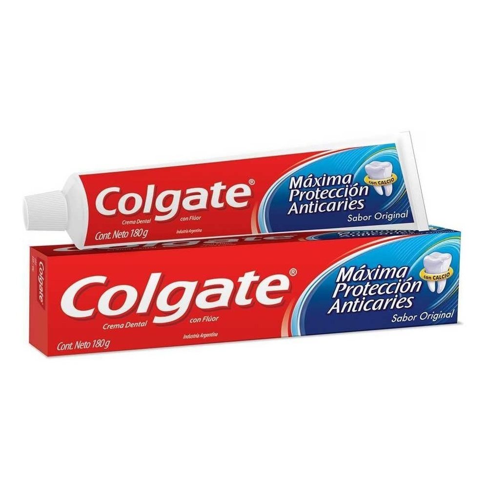 Colgate Máxima Protección Anticaries Crema Dental 180g - pedidosfarma
