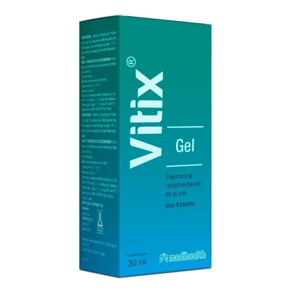 Vitix Gel Vitiligo Favorece Repigmentacion De La Piel 30ml - pedidosfarma