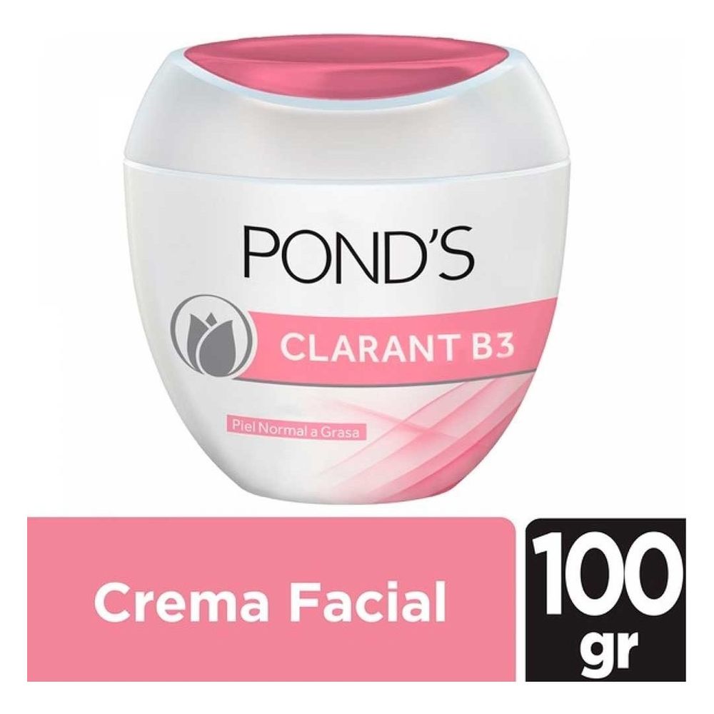 Ponds Clarant B3 Piel Norma A Grasa X 100g - pedidosfarma