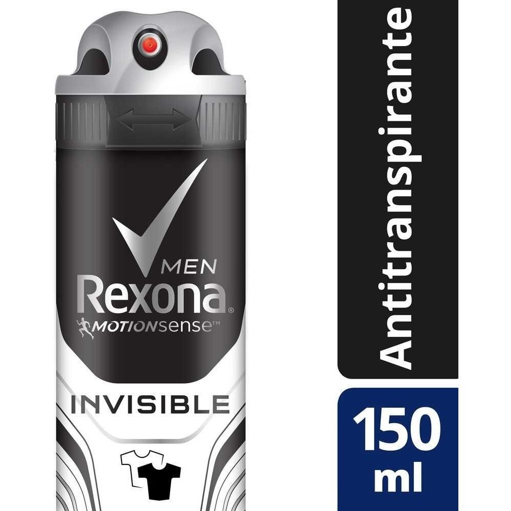 Rexona Invisible Antitranspirante Hombre X 150 Ml - pedidosfarma