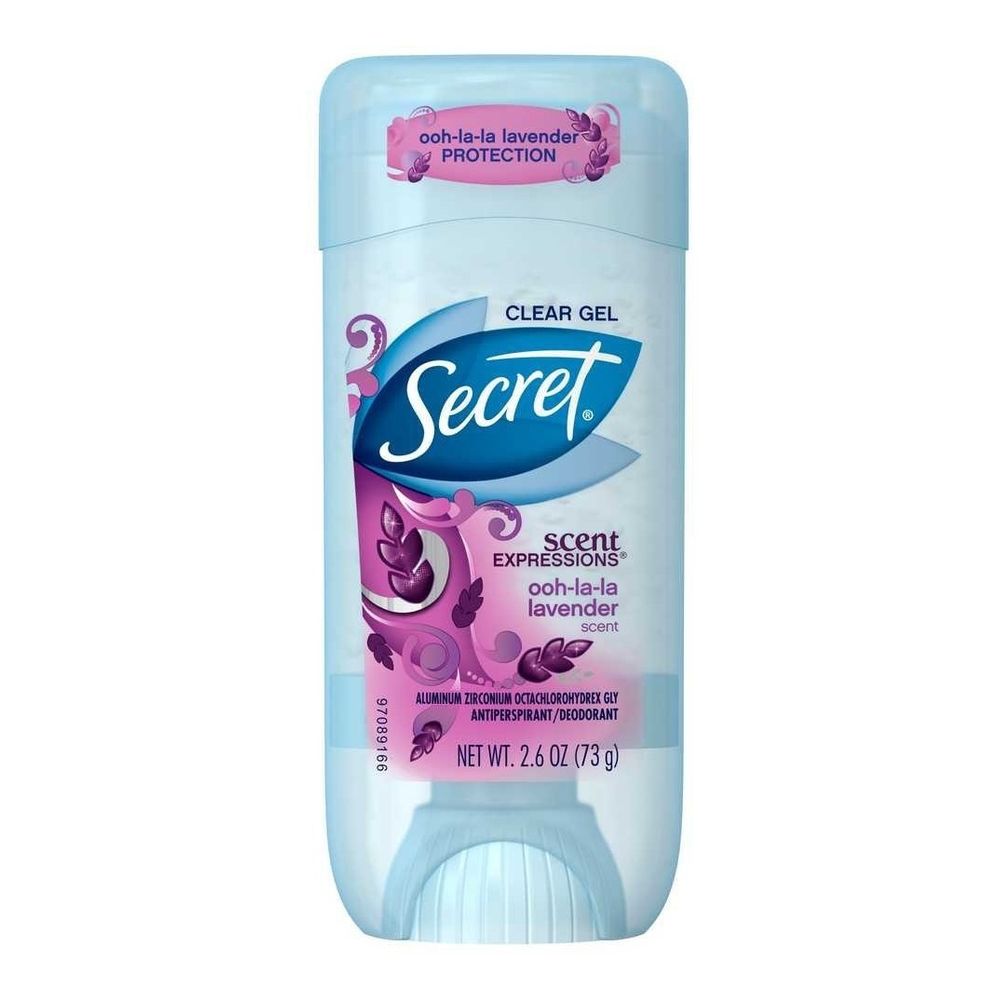 Secret Fresh Gel Lavanda Desodorante Barra 73g - pedidosfarma