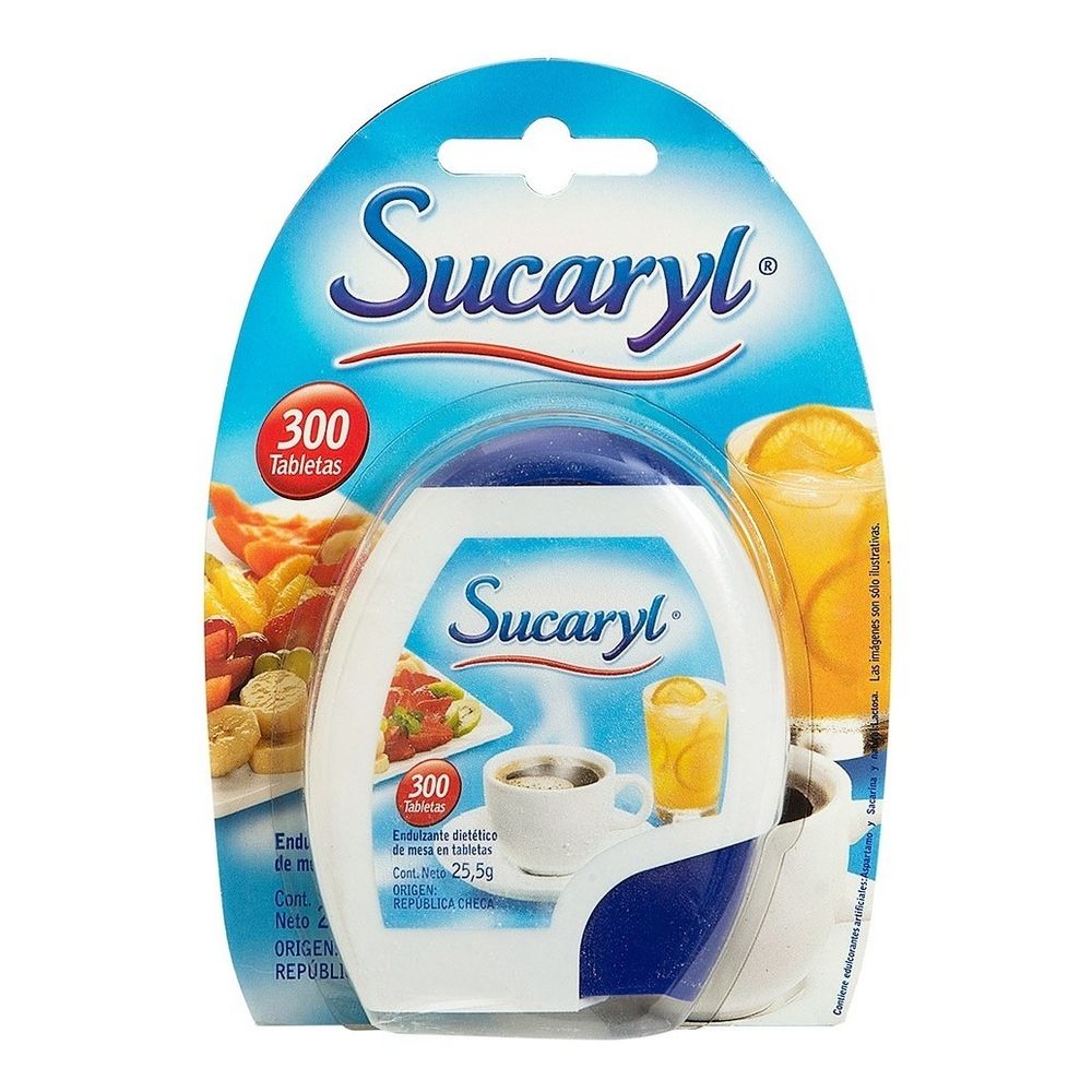 Sucaryl Edulcorante X 300 Tabletas - pedidosfarma