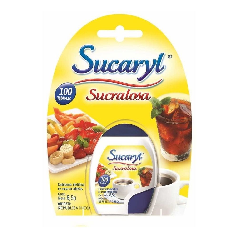 Sucaryl Sucralosa Edulcorante X 100 Tabletas - pedidosfarma