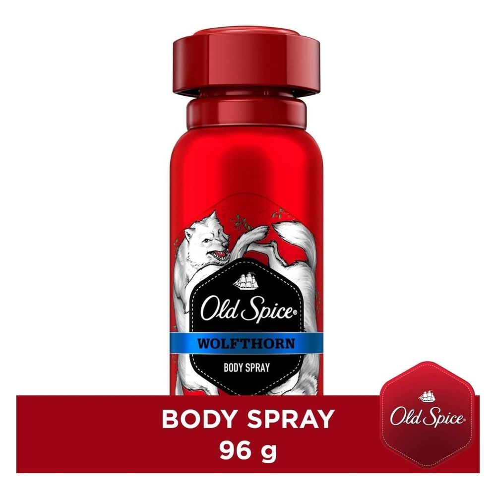 Old Spice Body Spray Old Spice Wolfthorn 96g - pedidosfarma