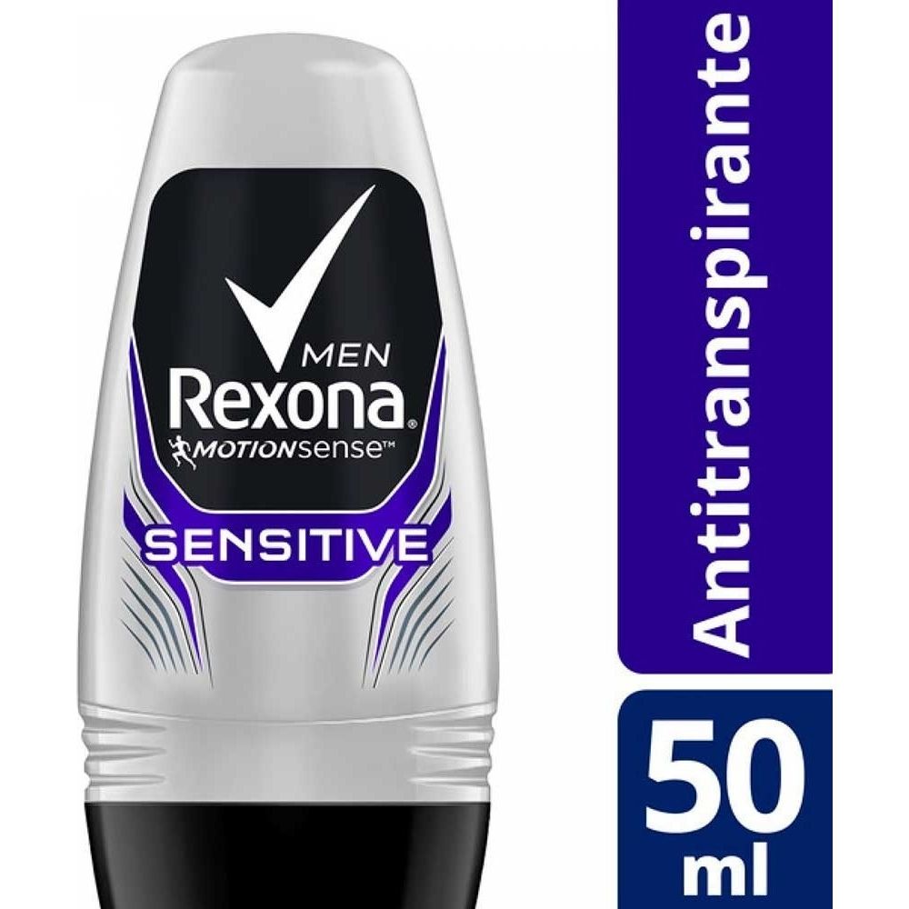 Rexona Sensitive Antitranspirante Hombre Roll On X 50 Ml - pedidosfarma