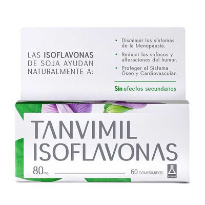 Tanvimil Isoflavonas Menopausia Vitamina E 60 Comprimidos - pedidosfarma