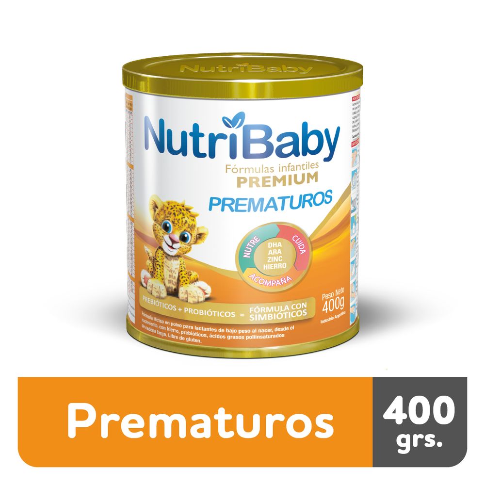 Nutribaby en Pedidosfarma: Formula en Polvo Prematuros: 1 Lata de 400gr ...
