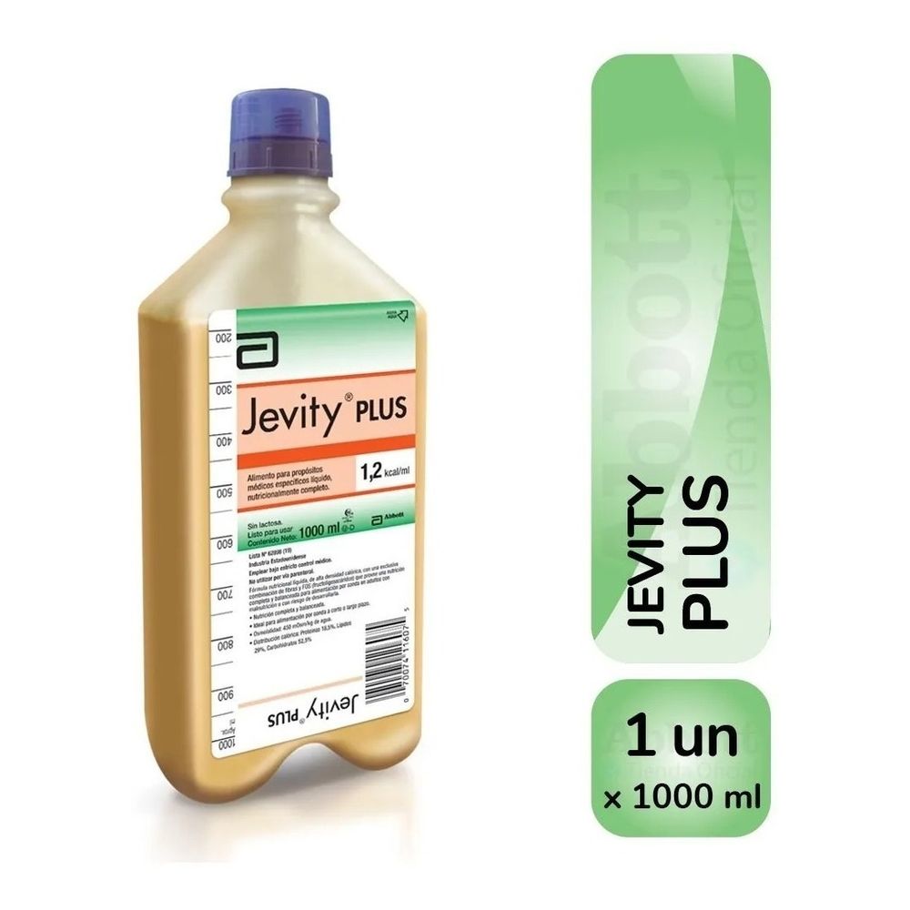Jevity Plus 1000 Ml Alimento Nutricional Abbott En FarmaPlus - pedidosfarma