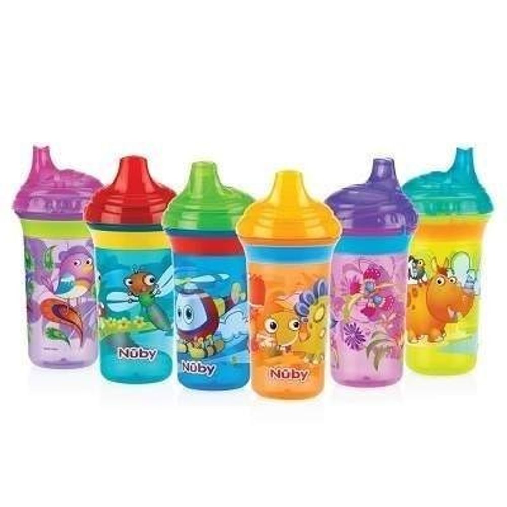 Nuby Vaso Antiderrame Con Boquilla Rigida 270ml 1 Unidad En FarmaPlus - pedidosfarma