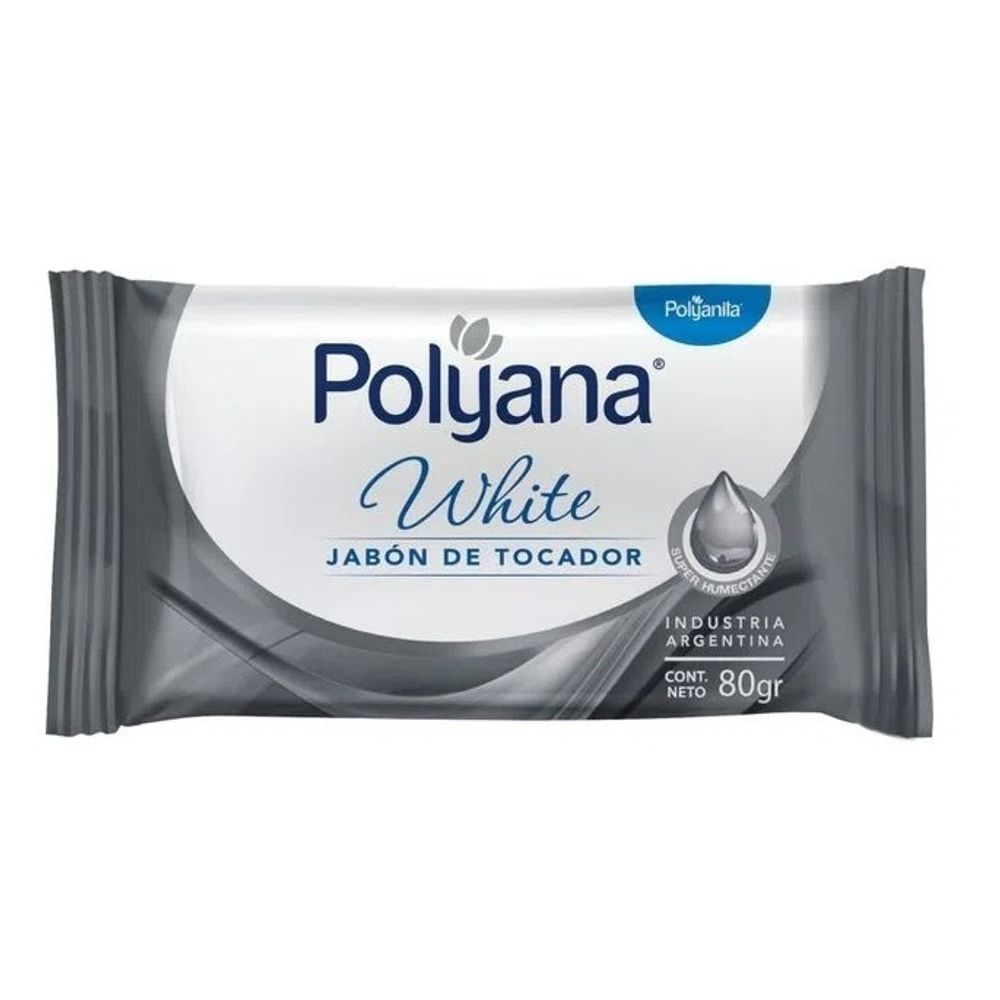 Polyana White Jabón De Tocador En Barra 80g en FarmaPlus - pedidosfarma