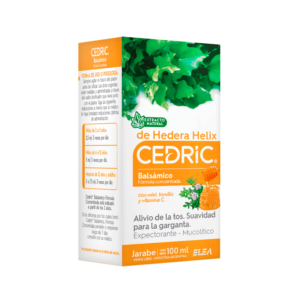 Cedric en FarmaPlus: Cedric Expectorante Balsamico Jarabe x100ml ...